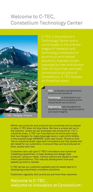 Constellium C-TEC brochure | PDF
