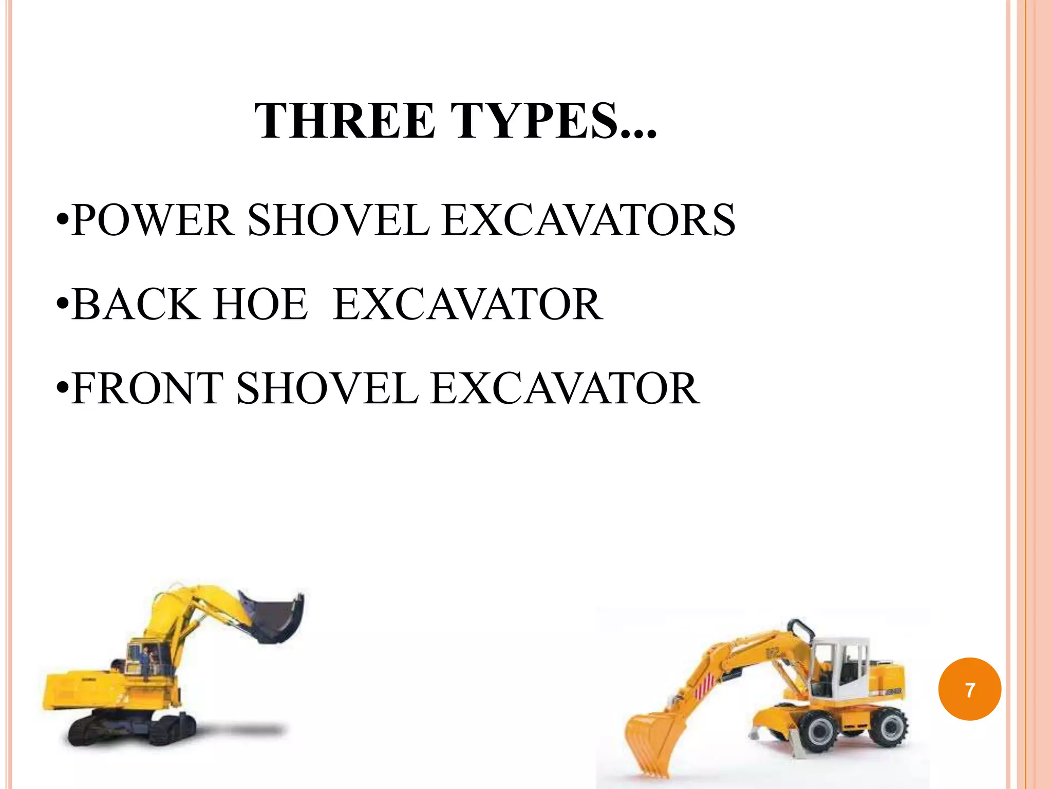 Excavators: Power Shovel, Backhoe an Front Shovel (by Faisal VA and ...