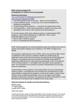 Constipacion nice 2010 | PDF