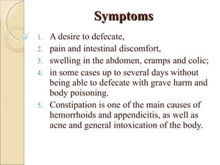 Constipation | PPT