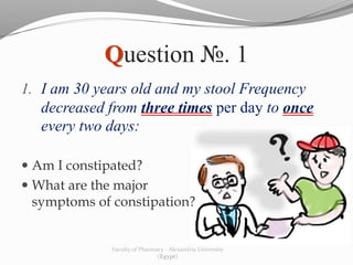 Constipation Definition and causes | PPTX