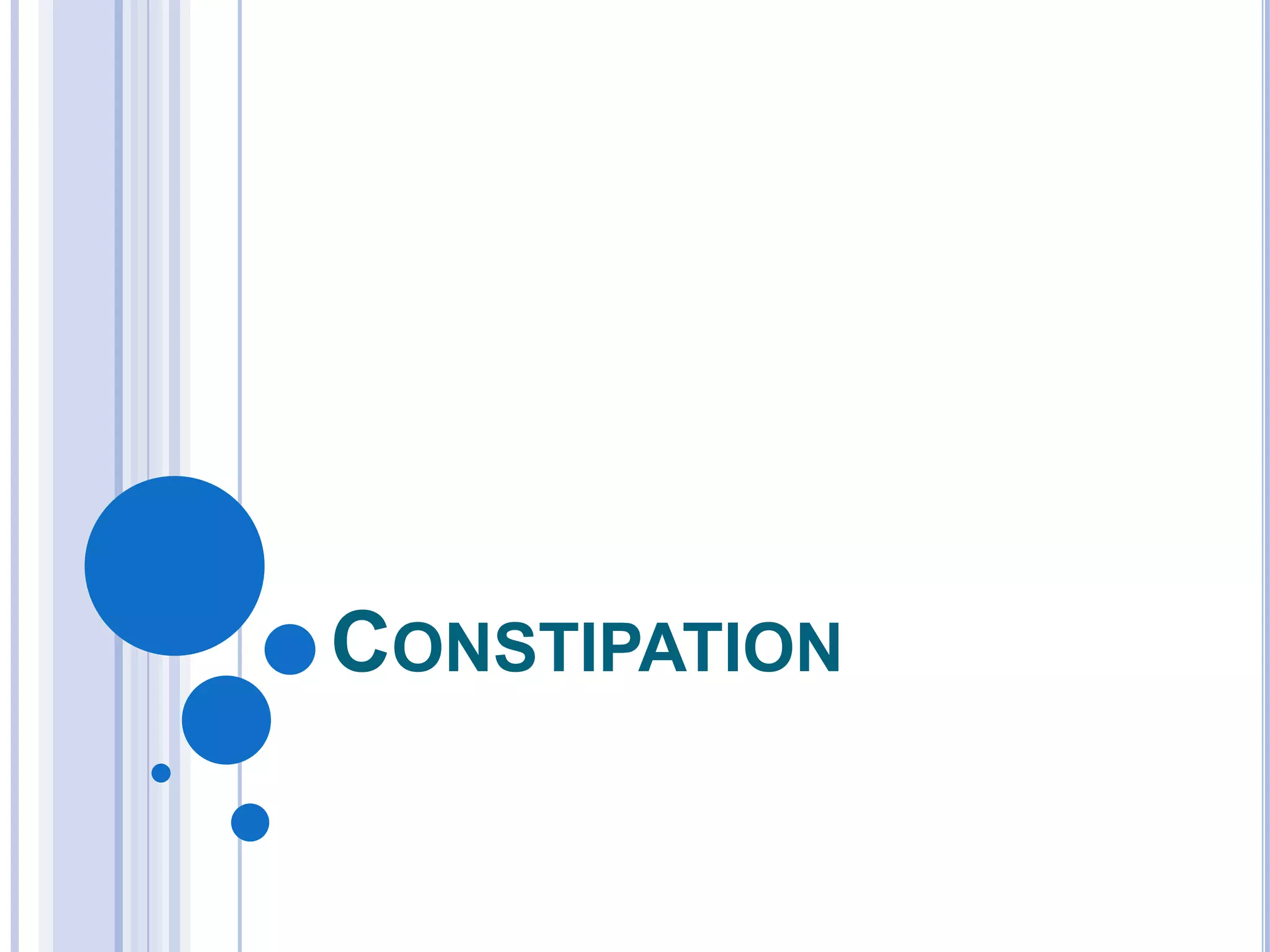 Constipation | PPTX