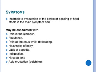 Constipation | PPTX