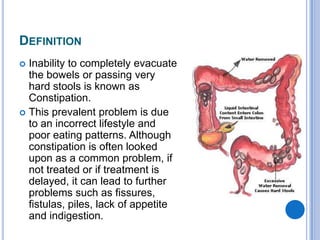 Constipation | PPT