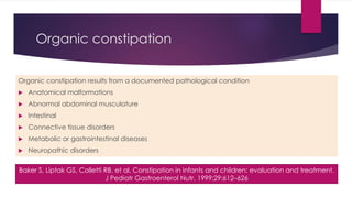Constipation | PPTX