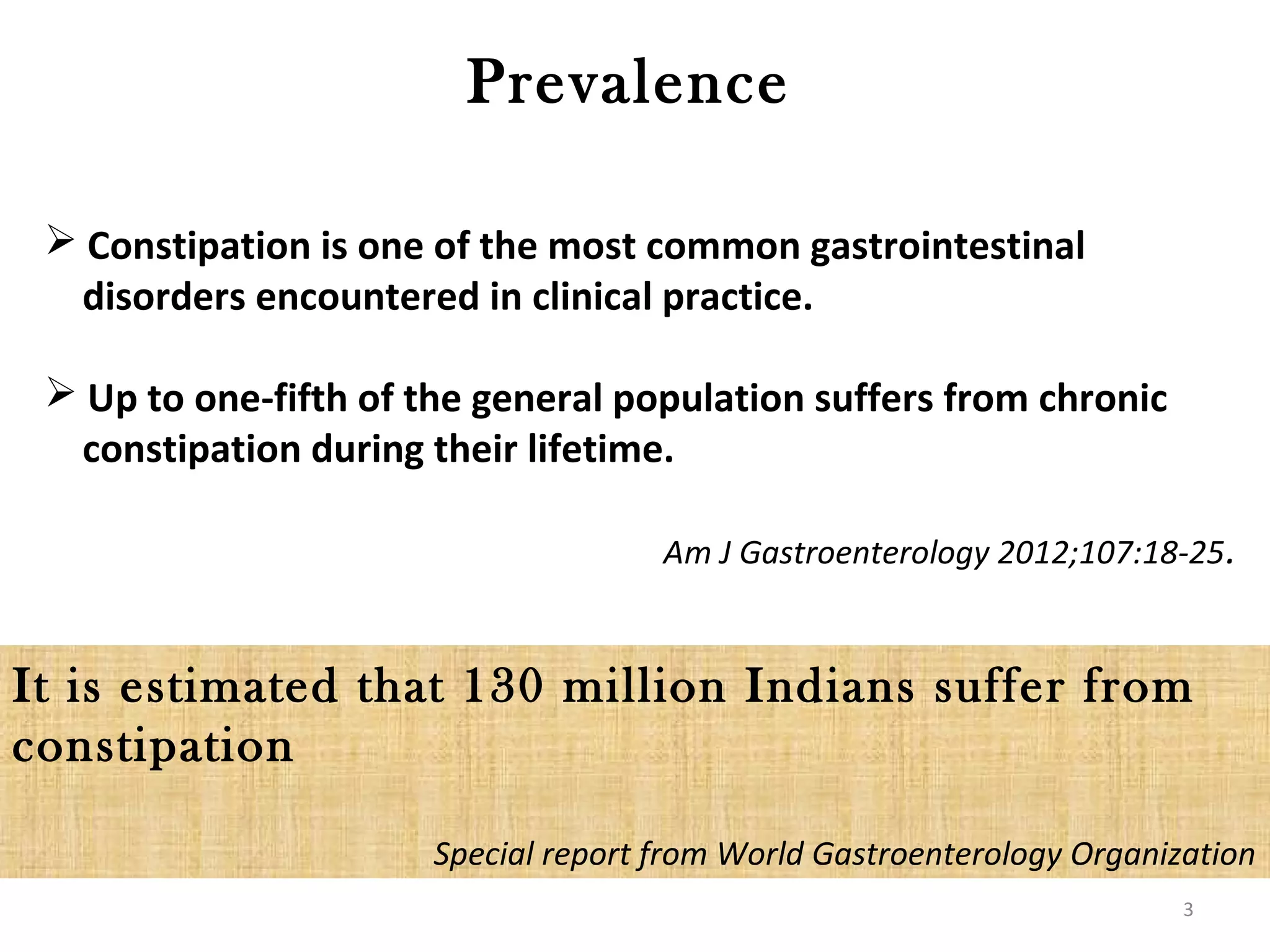 CONSTIPATION PPT.DR SREEJOY PATNAIK | PPT