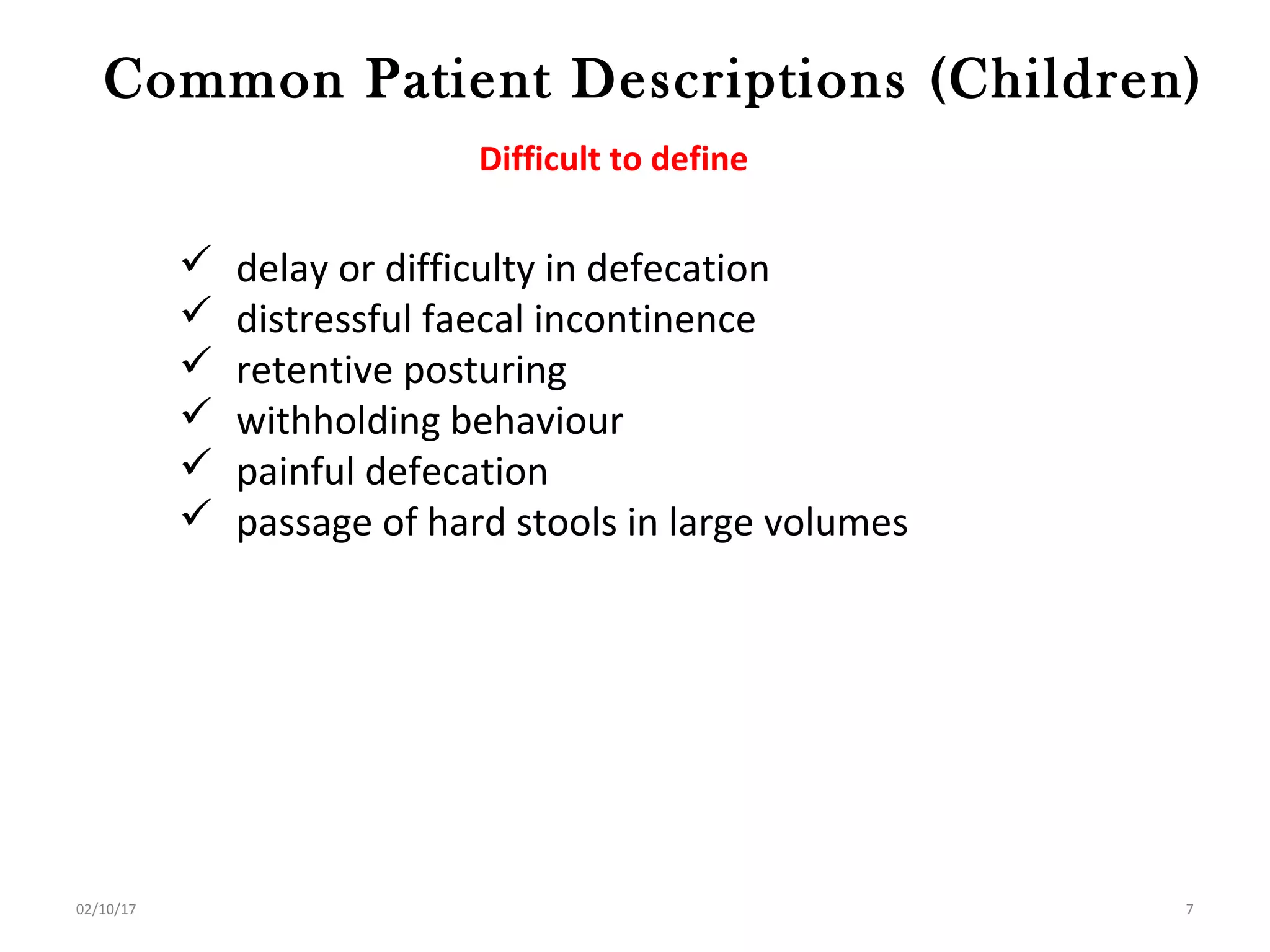 CONSTIPATION PPT.DR SREEJOY PATNAIK | PPT
