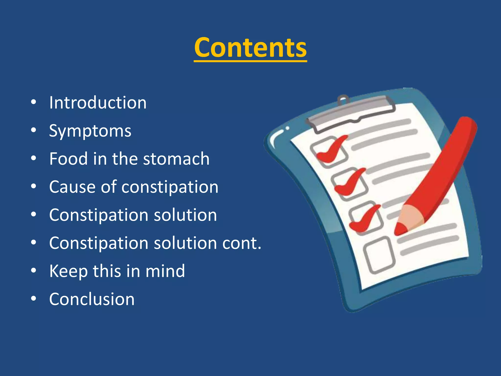 Constipation problems and the ultimate cure | PPTX | Digestive ...