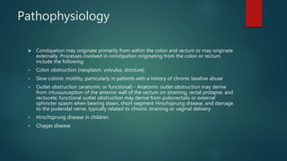 Constipation | PPTX