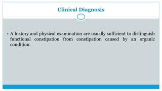 Constipation | PPT