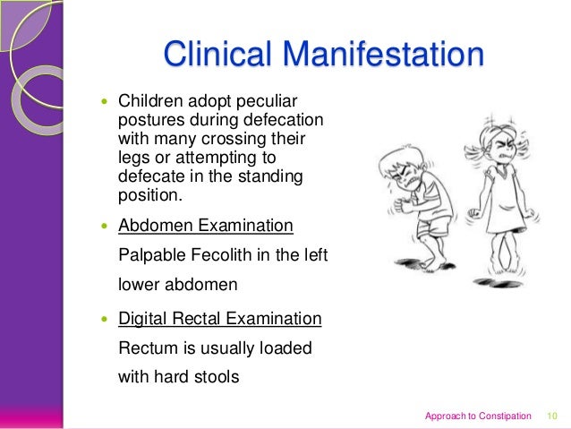 Approach to a child with Constipation