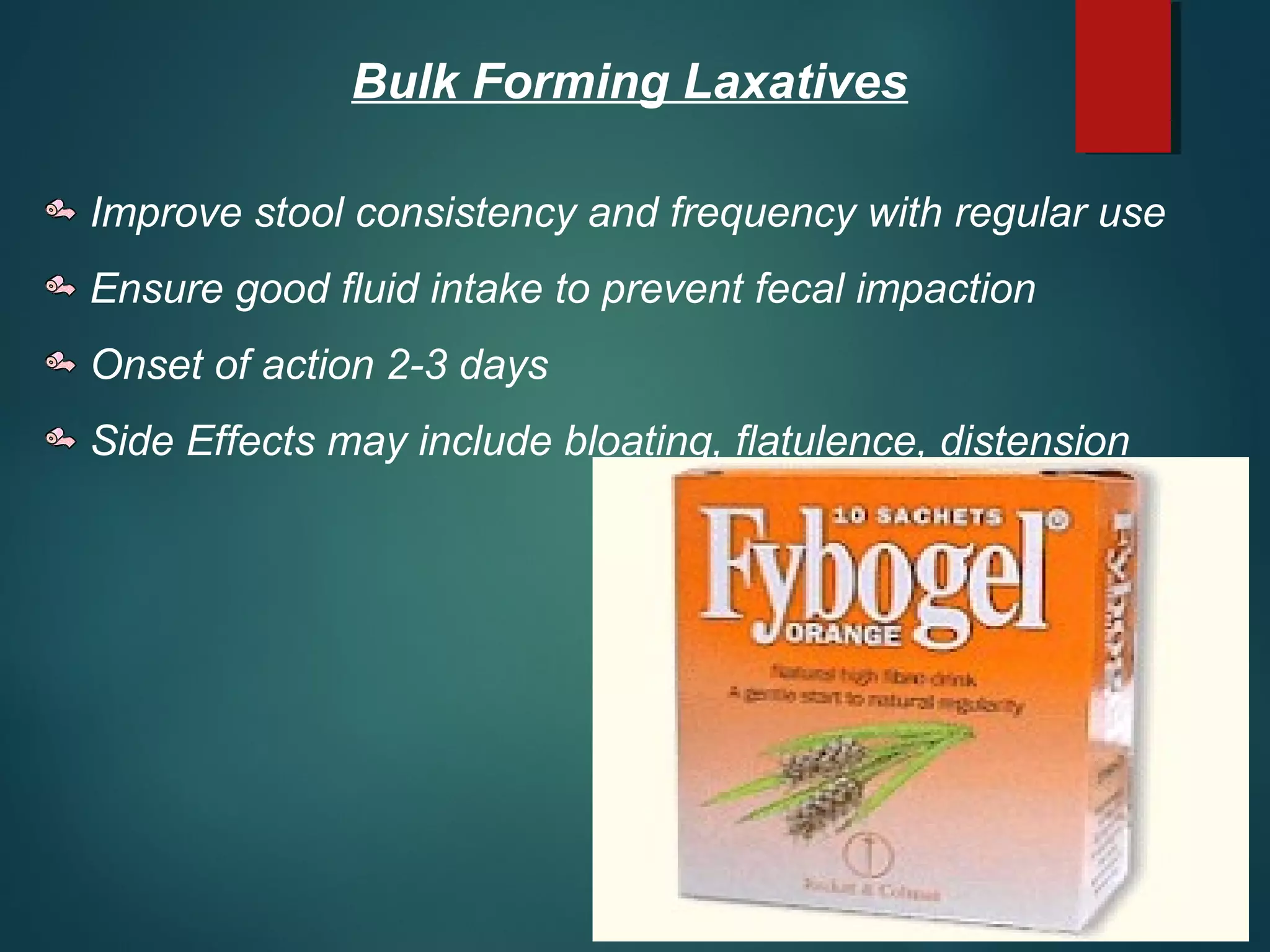 laxatives | PPT