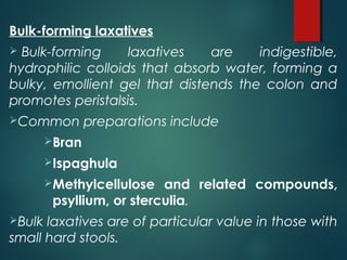 laxatives | PPT