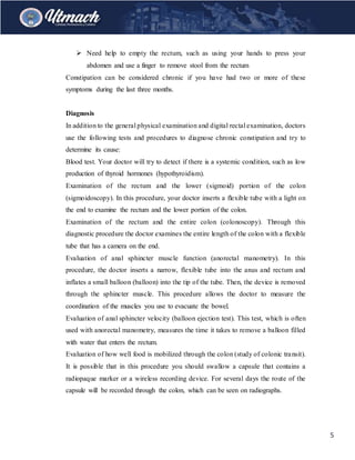 Constipation | DOCX