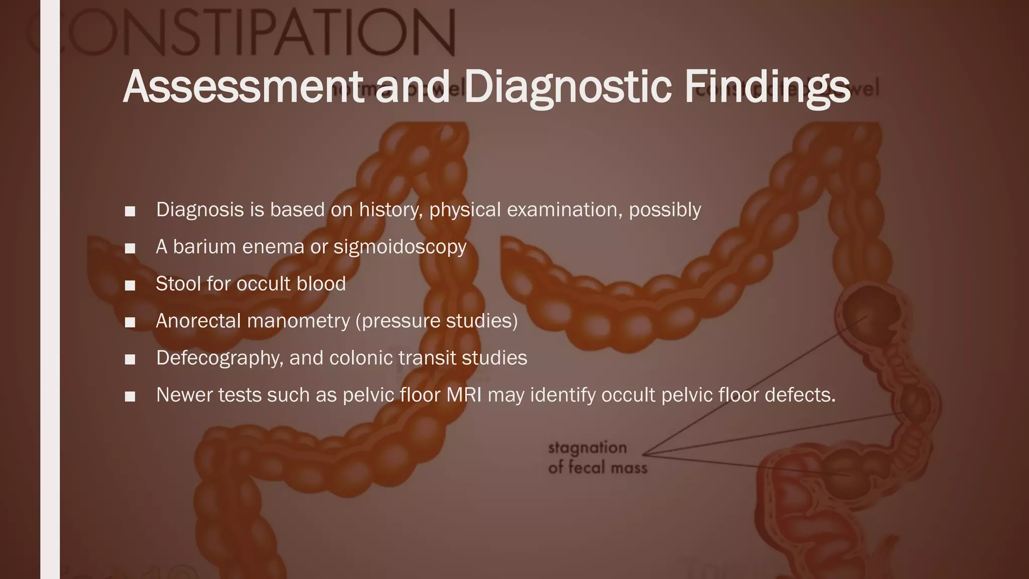 Constipation easy explanation | PDF