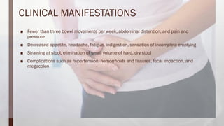 Constipation easy explanation | PDF
