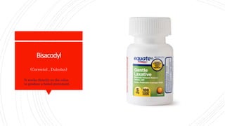 Constipation (OTC medication) | PPTX