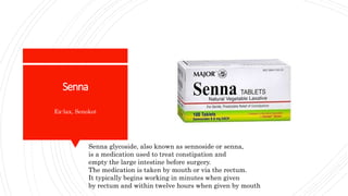 Constipation (OTC medication) | PPTX