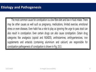 Constipation | PPTX