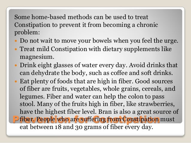 Constipation | PPTX