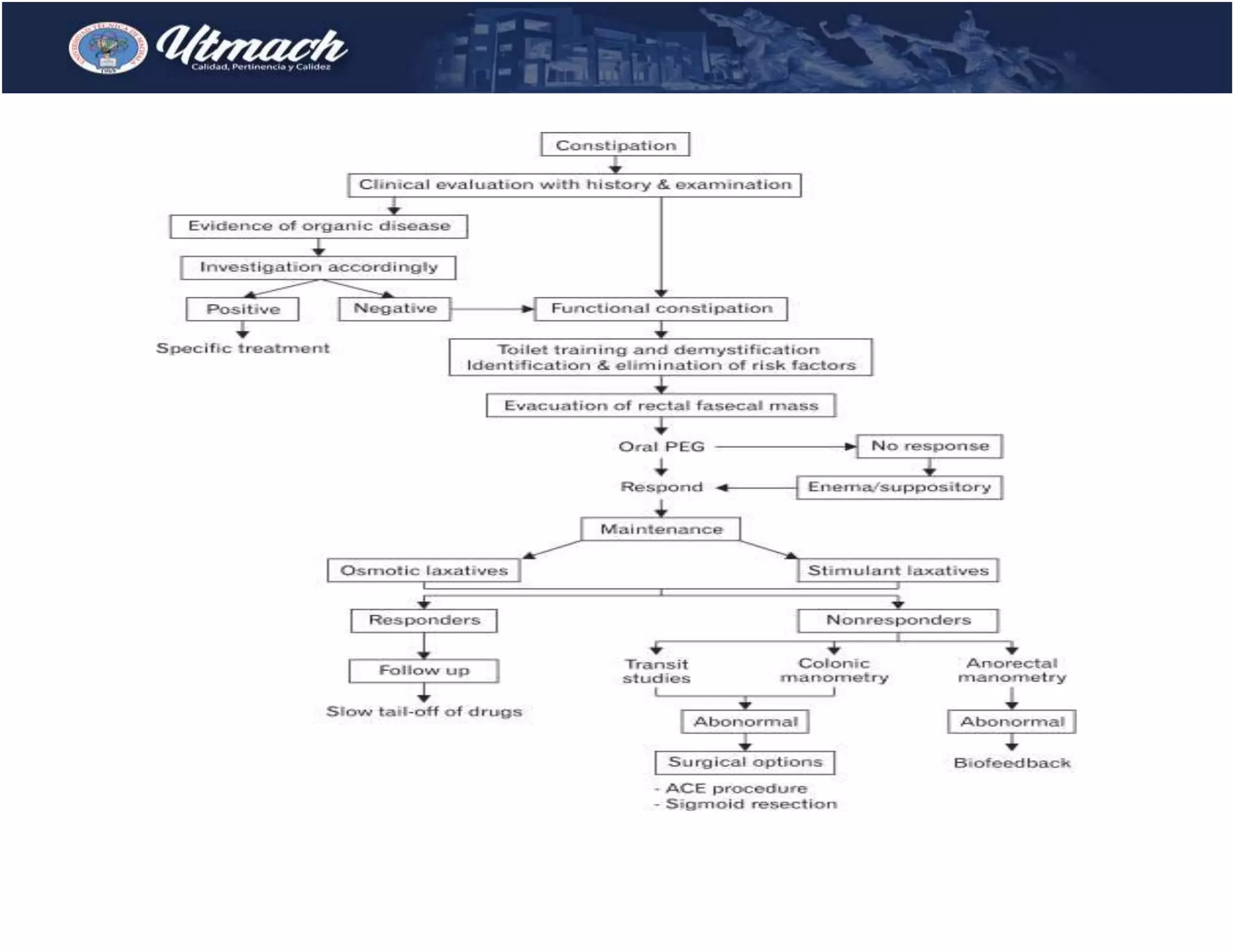 Constipation Algorithm Ppt