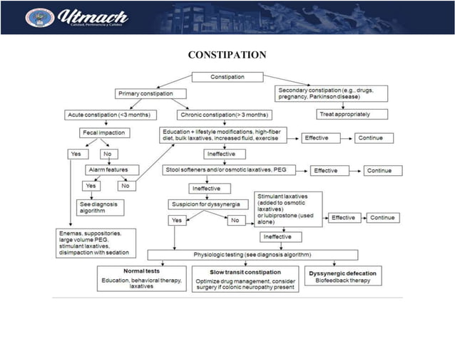 Constipation algorithm | PPT
