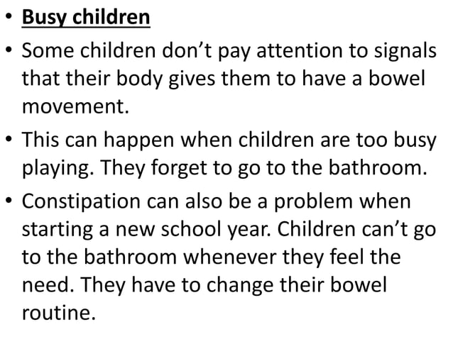Constipation - Dietary Management.pptx | Parenting Babies and Toddlers ...
