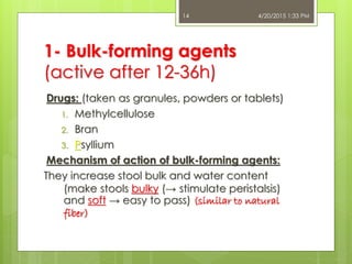 treatment of constipation | PPTX