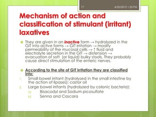 treatment of constipation | PPTX
