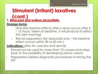 treatment of constipation | PPTX