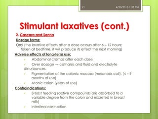 treatment of constipation | PPTX