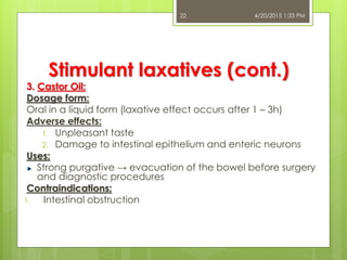 treatment of constipation | PPTX