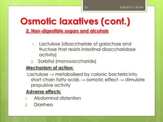 treatment of constipation | PPTX