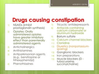 treatment of constipation | PPTX