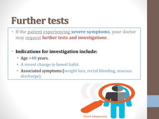Diagnosis of constipation | PPTX