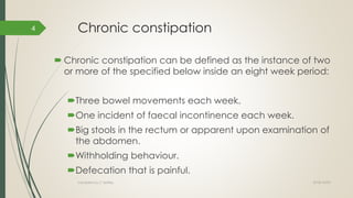 Constipation and appendicitis | PDF