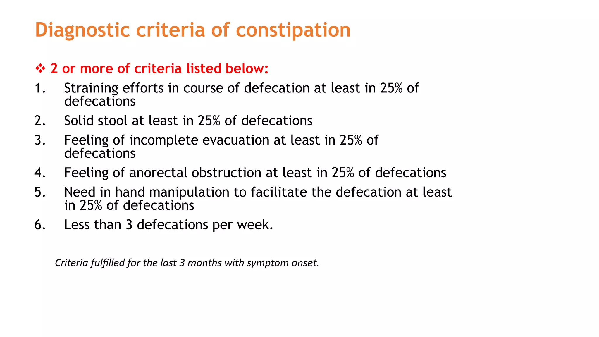 Constipation and Diarrhoea | PPTX