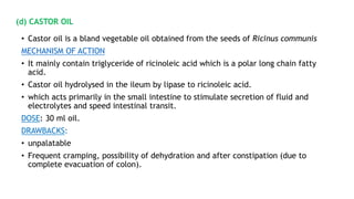 Constipation and Diarrhoea | PPTX