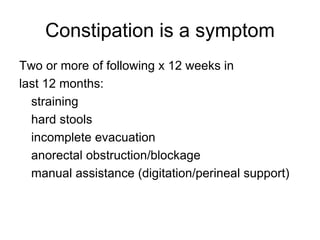 Constipation and Pelvic Floor Disorders.pptx