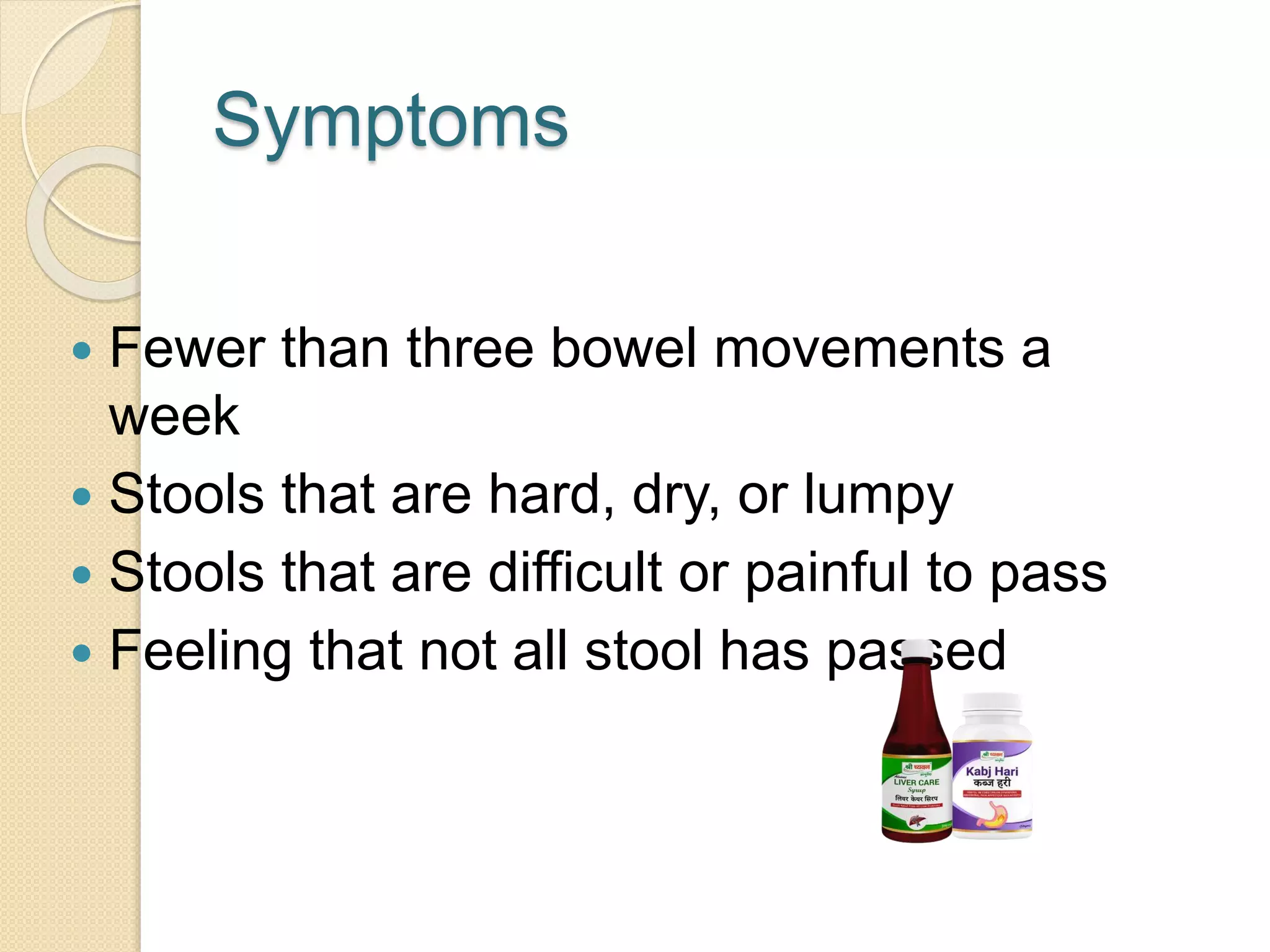 Constipation ayurvedic medicine India.pptx