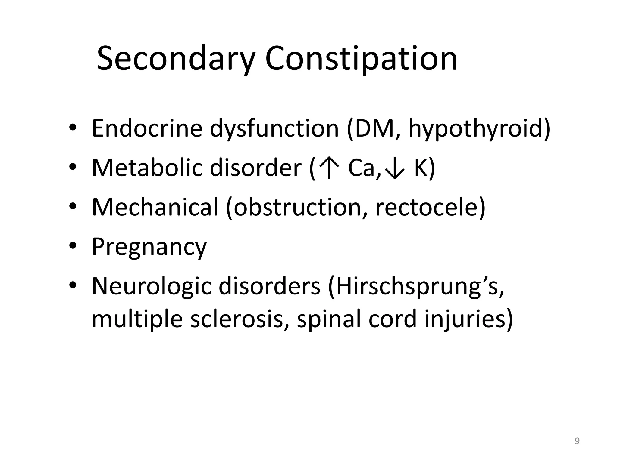 Constipation & diarrhea | PPTX