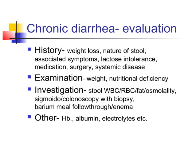 Constipation & diarrhoea | PPT