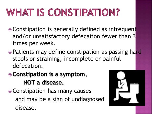 Constipation & Diarrhoea