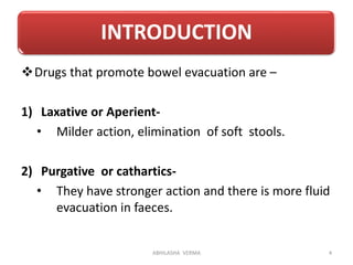 Constipation drugs | PPTX