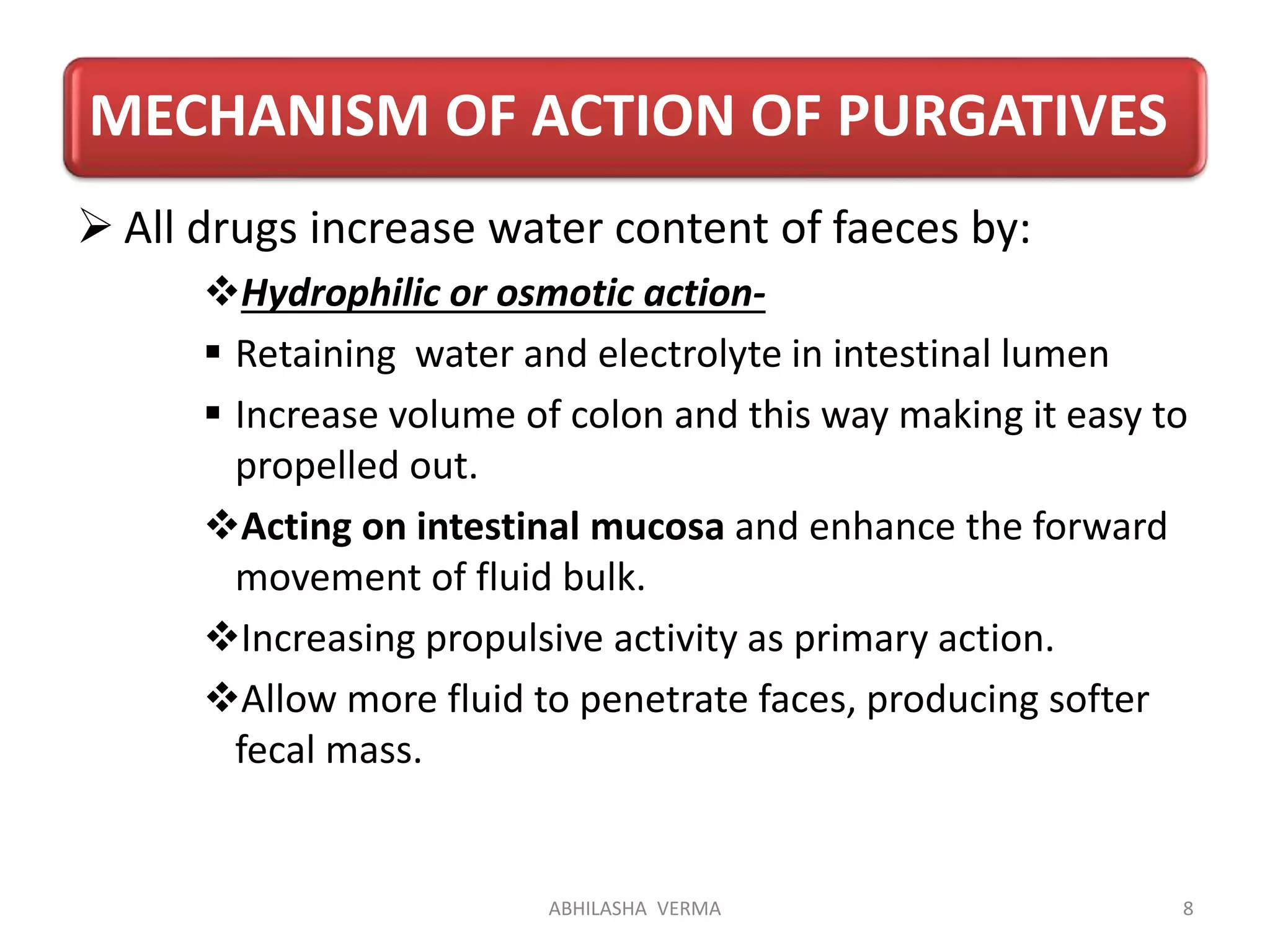 Constipation drugs | PPTX