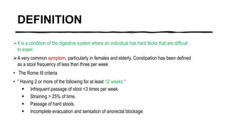 Constipation, HHH.pptx
