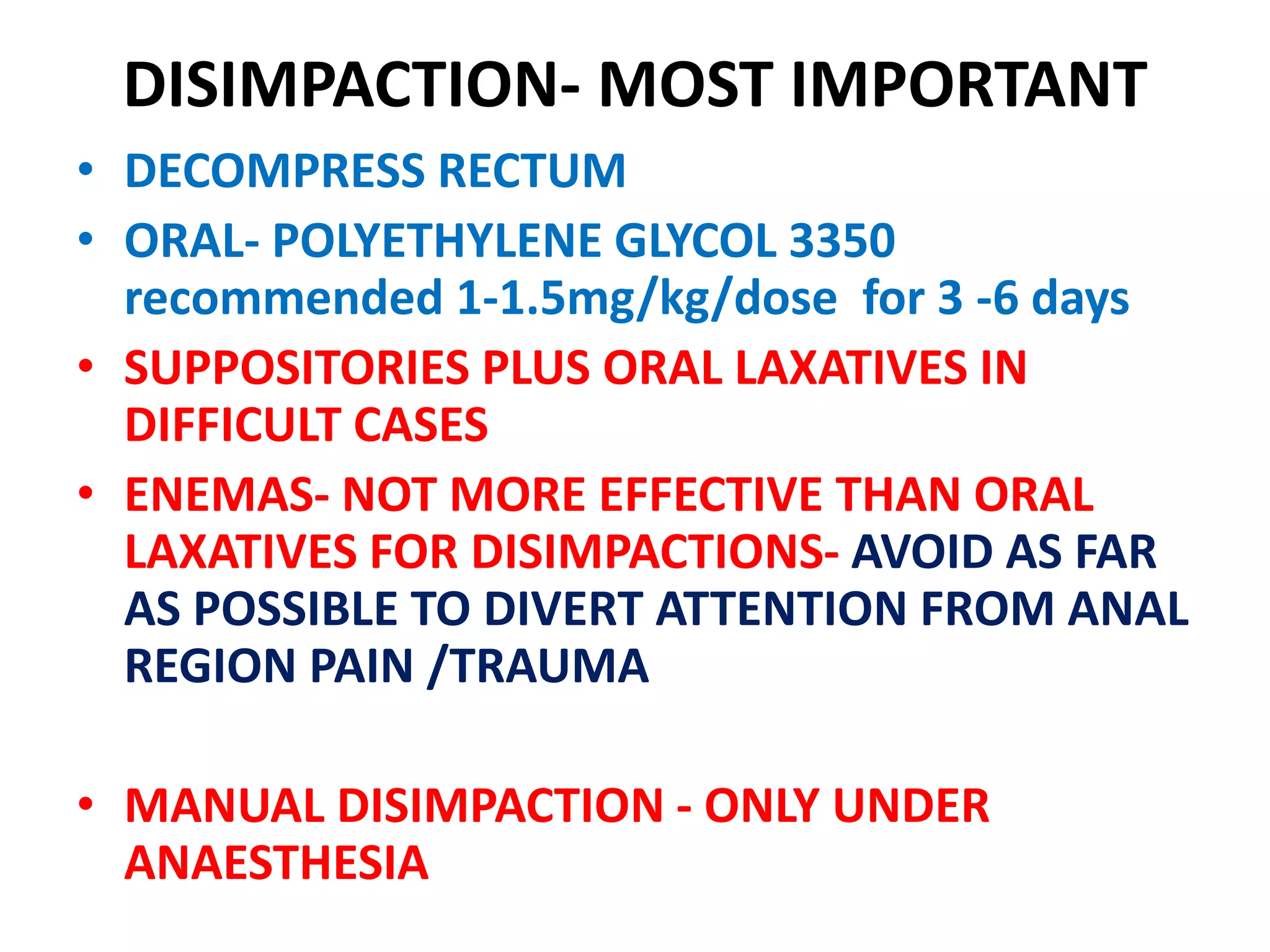 Constipation in children | PPTX