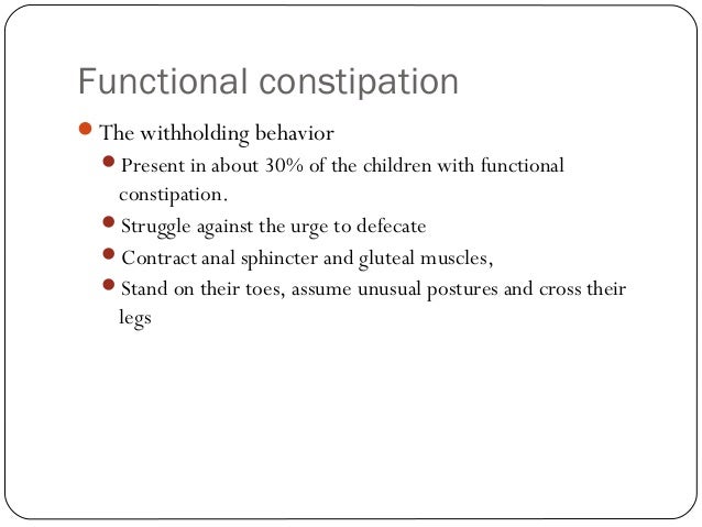Constipation in children final