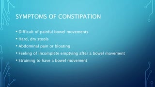 constipation presentation kyundusa.pptx | Digestive Disorders ...