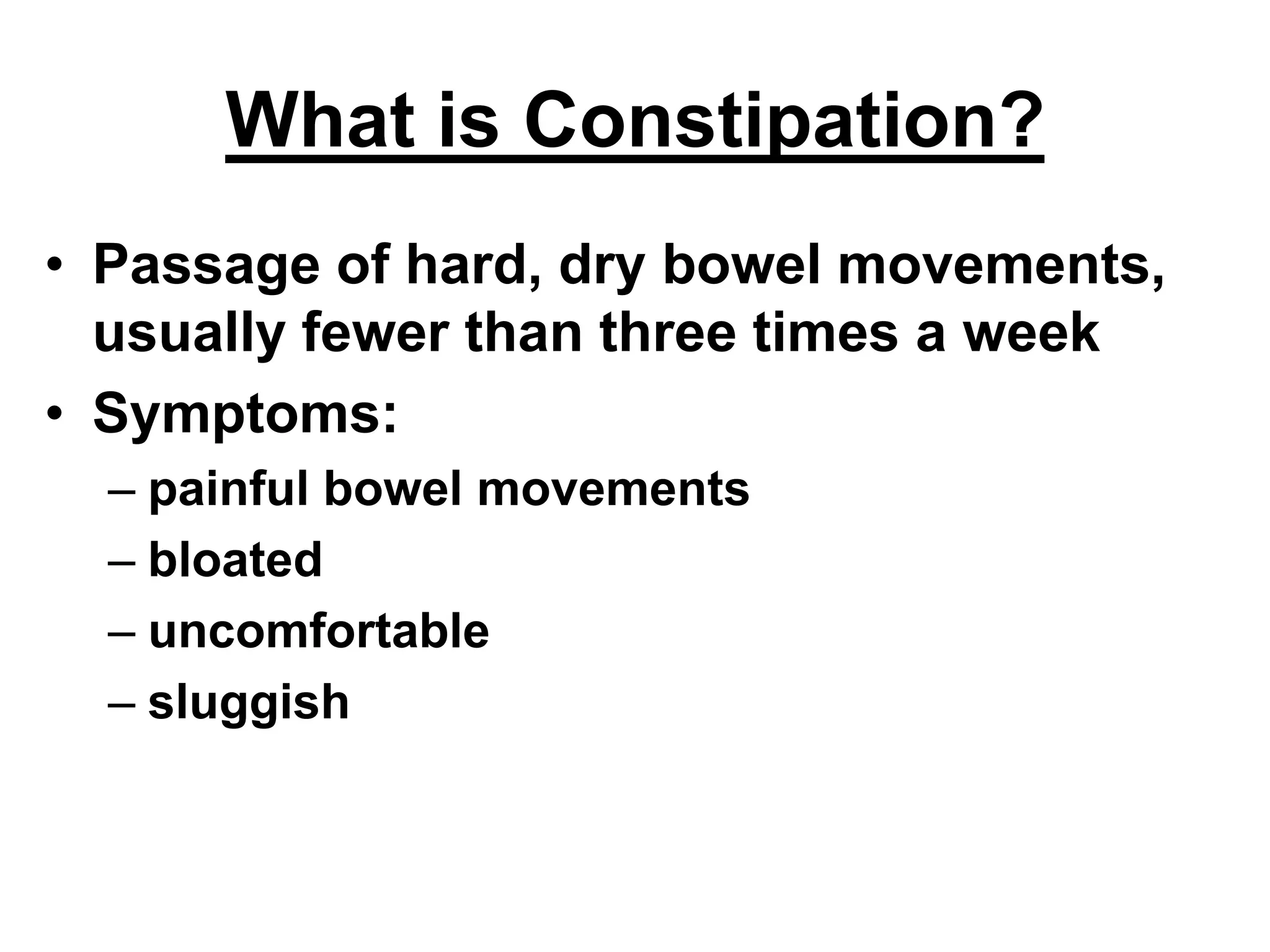 Constipation | PPTX